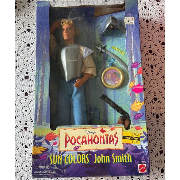 Disney | Other | Disney Pocahontas Sun Colors John Smith Figure ...